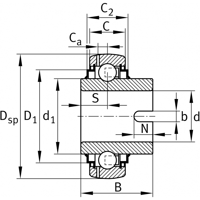 GLE50-XL-KRR-B INA • SP
