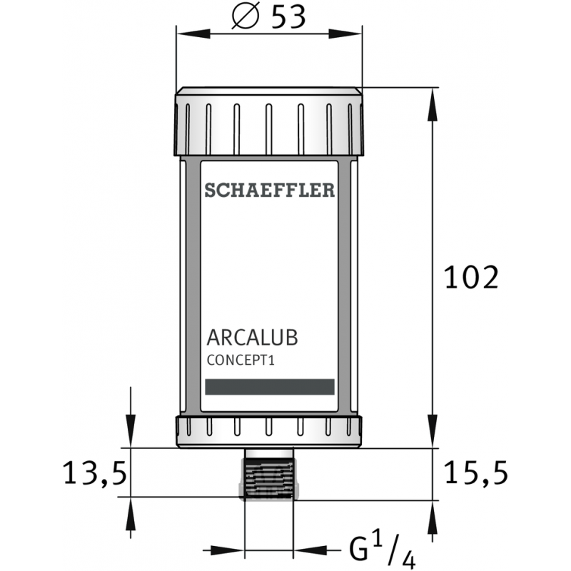 ARCALUB-C1-125-REFILLABLE FAG • SP